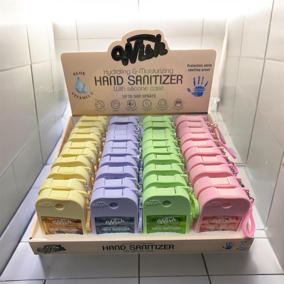 Wish | Bath | 4 Wish Hand Sanitizers With Silicone Case | Poshmark